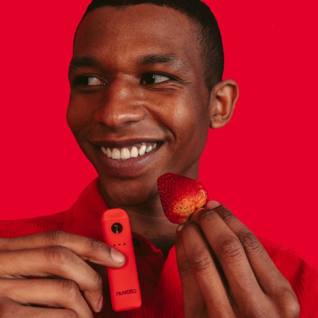 Shop Strawberry or Blueberry Disposable Cannabis Vape Pen